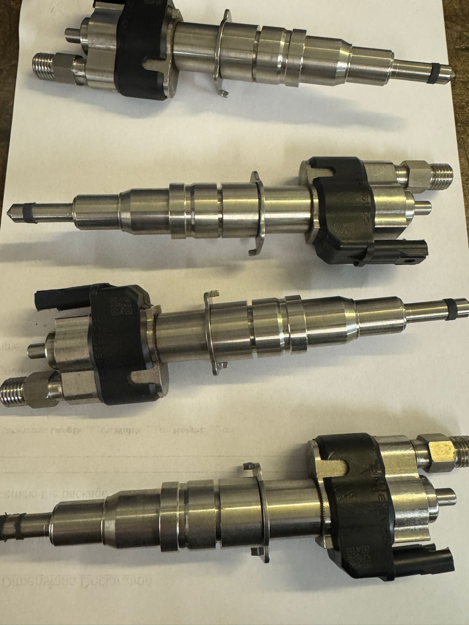 4 x VDO genuine fuel injectors - 120 Cup – Anthony Seddon Racing