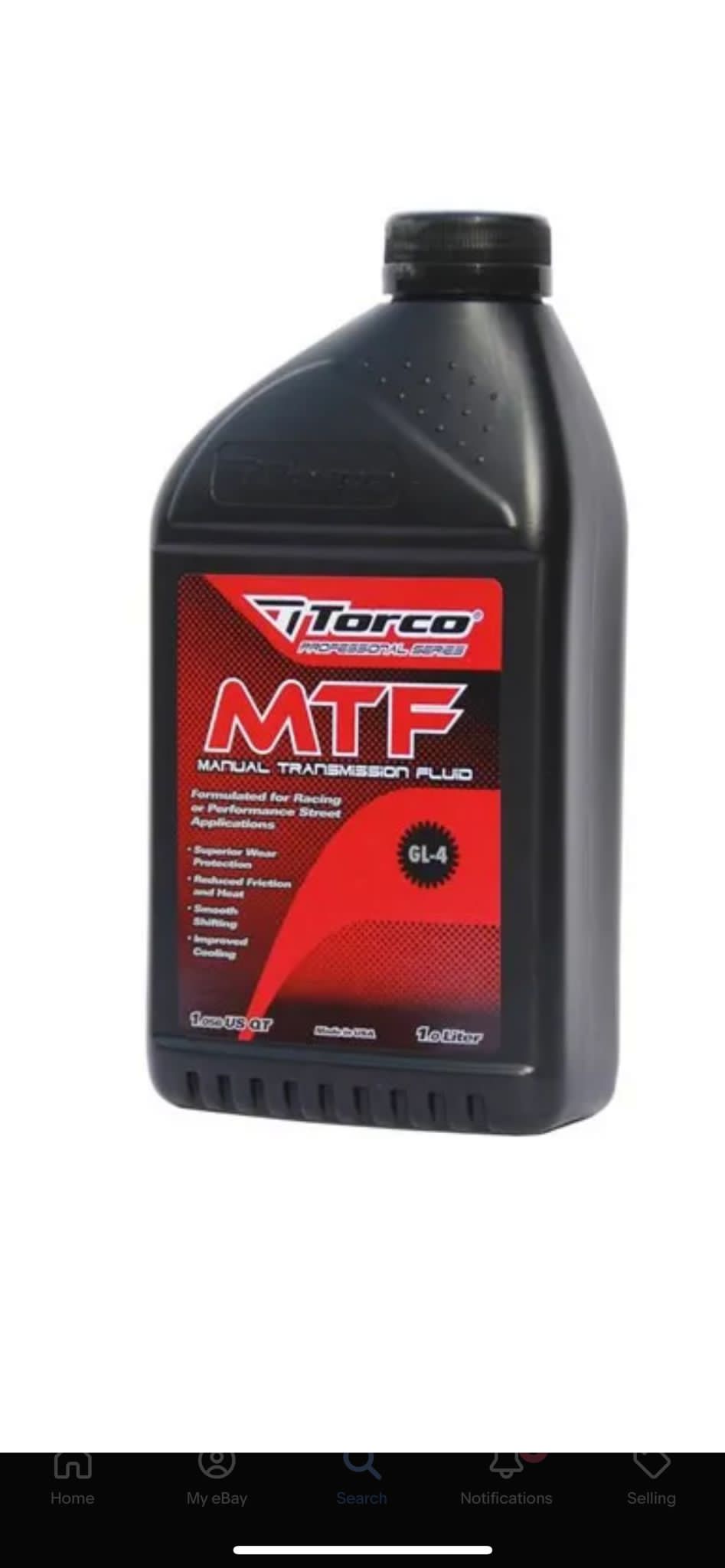 Torco MTF 1 Litre – Anthony Seddon Racing